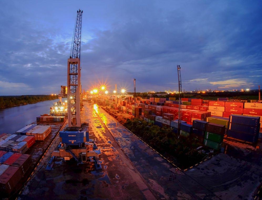 Proyek Pembuatan RTG Pad di Pelabuhan Perawang dan Inspection Services ...